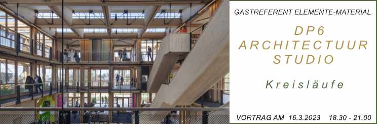 KREISLÄUFE* Werkstoffrecycling und Cradle To Cradle +++ ELEMENTE MaterialForum